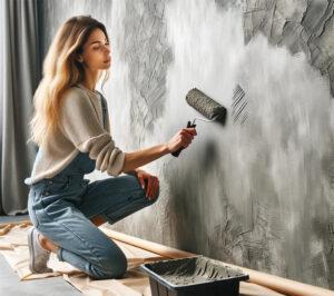 Tutorial: How to Paint a Wall to Look Like Concrete
